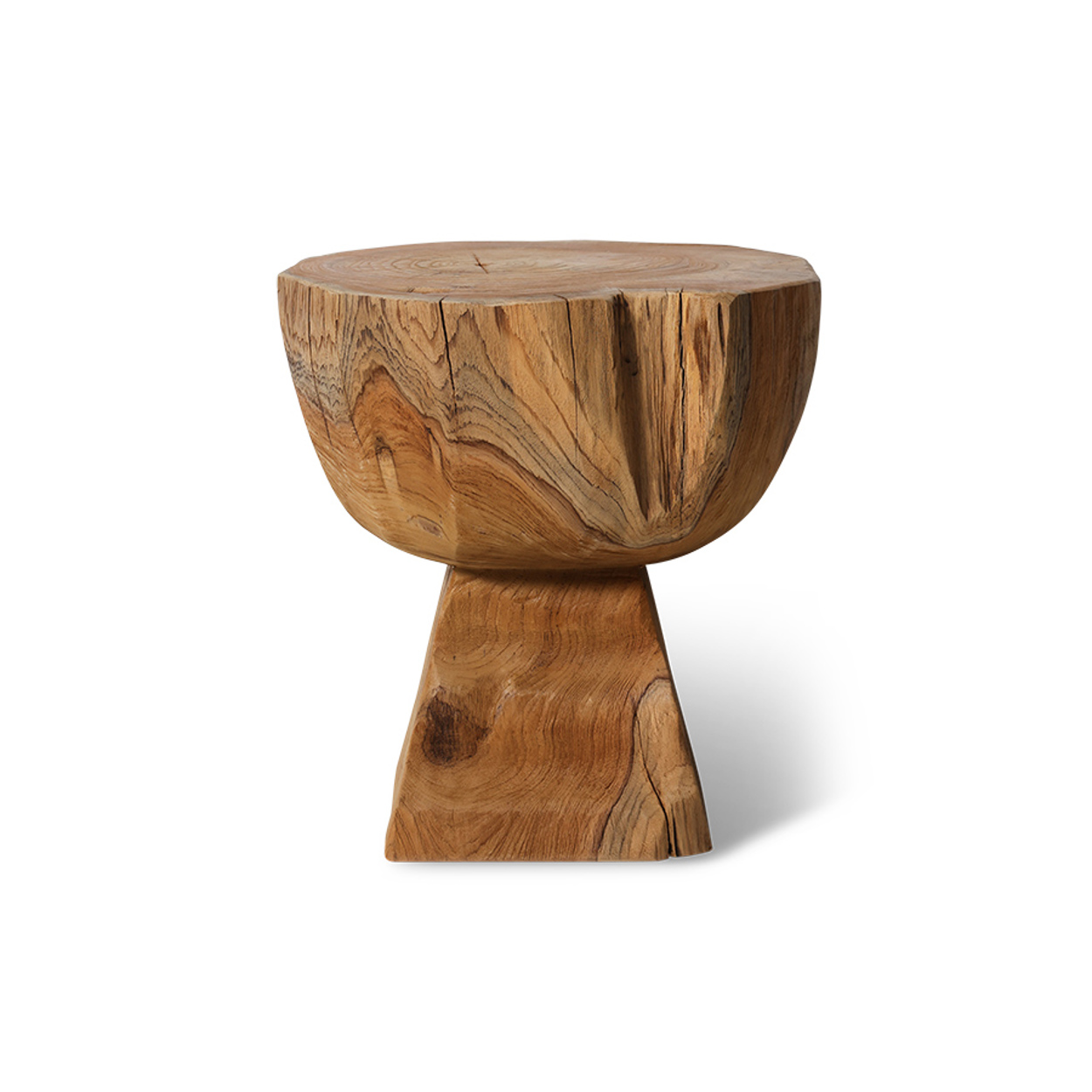 Arched wooden stool | HKLIVING