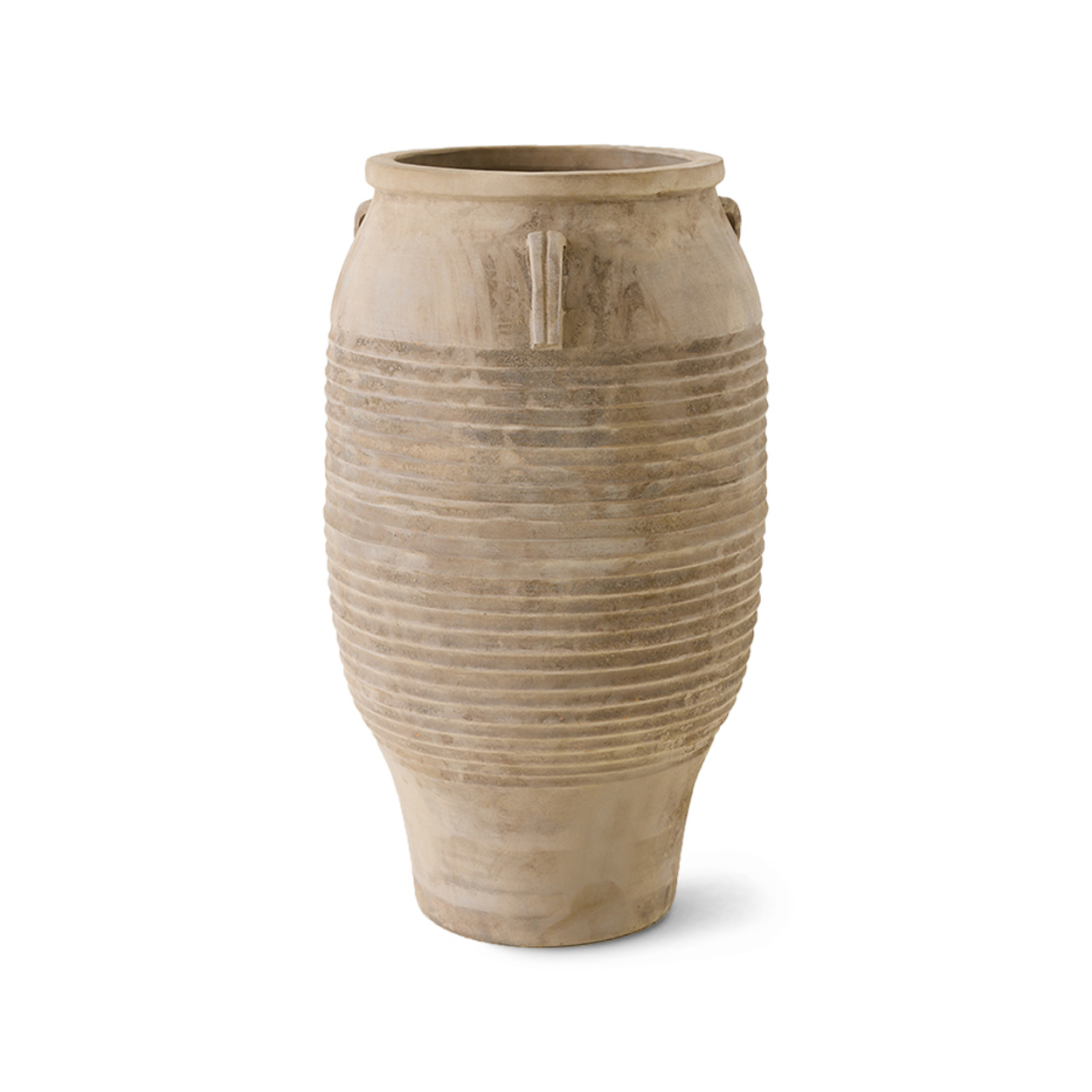 Sirocco terracotta floor vase | HKLIVING