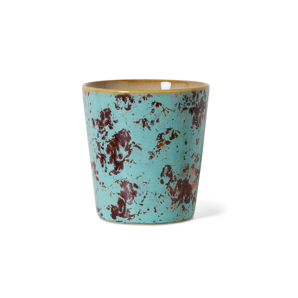 70s ceramics: coffee mug, patina | HKLIVING